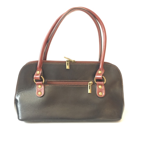 Vera Pelle | Bags | Vera Pelle Italy 0 Leather Handbag Purse | Poshmark